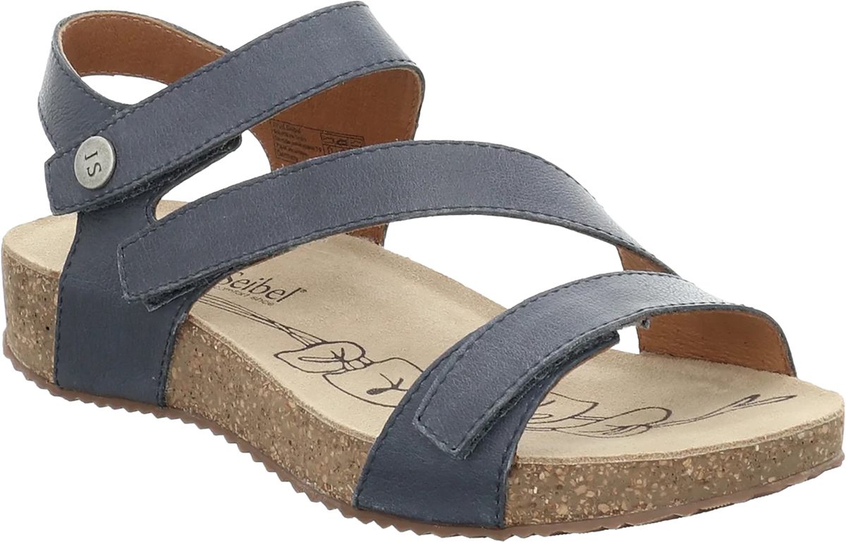 Women's Josef Seibel Footwear style name Tonga 25 in color Jeans. Sku ...